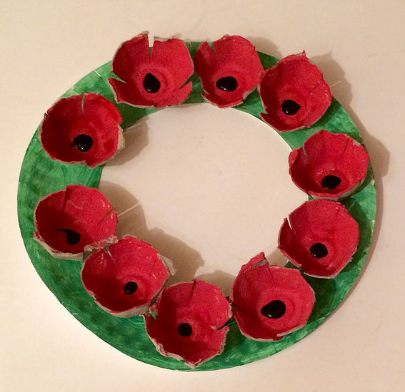 Remembrance Day Wreath Craft Pickle Planet Moncton
