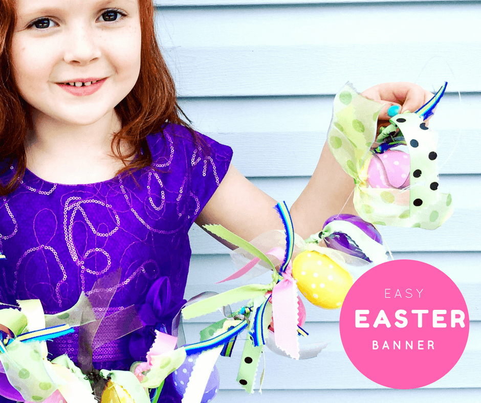Easy Easter DIY Banner • Pickle Planet Moncton