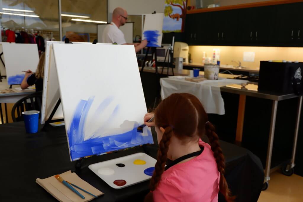 Kids Paint Workshop at Riverview Superstore - Pickle Planet Moncton